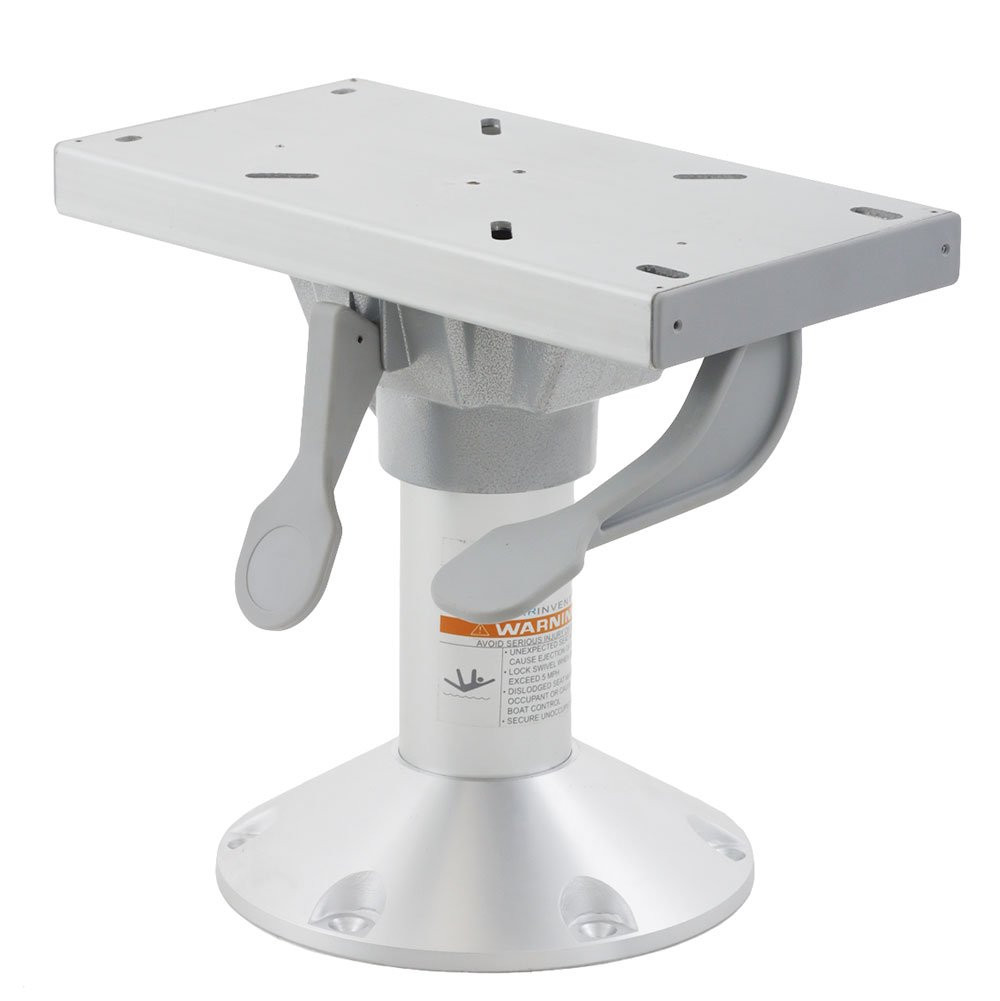 Buy Eastsun Aluminium Fixed Boat Seat Pedestal with Manual Slider 12in ...