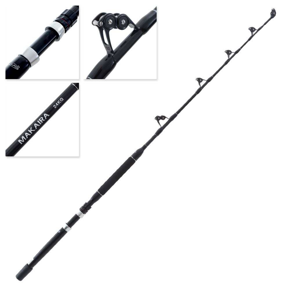 Buy Okuma Makaira Stand-Up Game Rod with ALPS Bearing Rollers Black ...