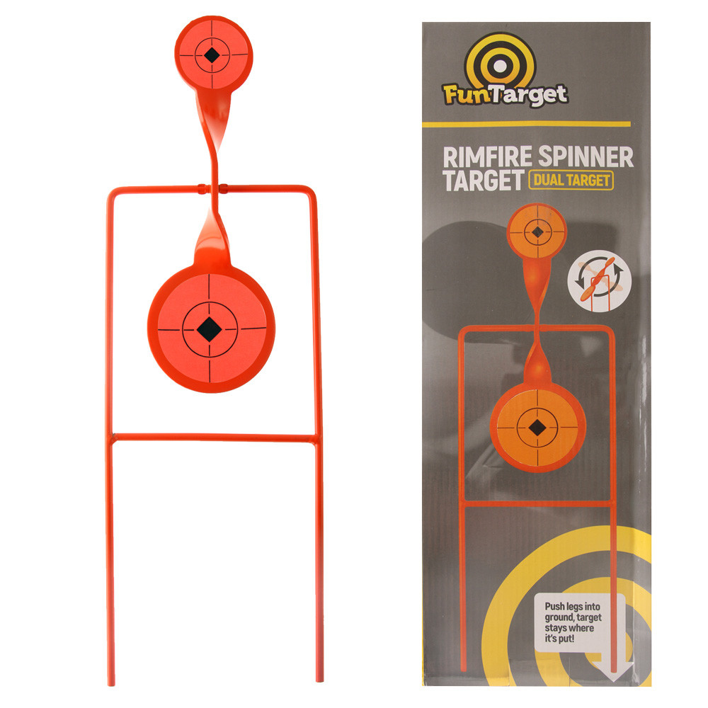 Buy Fun Target Rimfire Dual Spinner Target online at Marine-Deals.co.nz