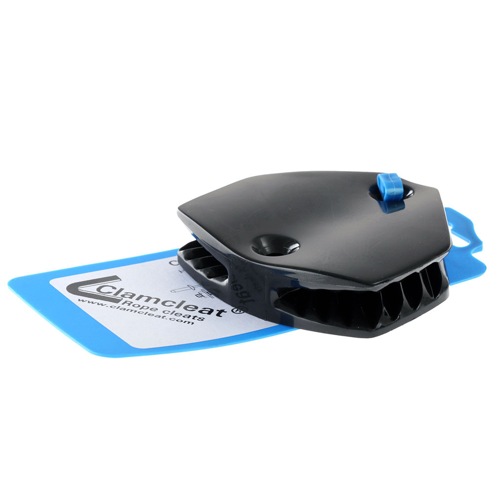 Buy Clamcleat CL202 Horizontal Cleat Black online at Marine-Deals.co.nz