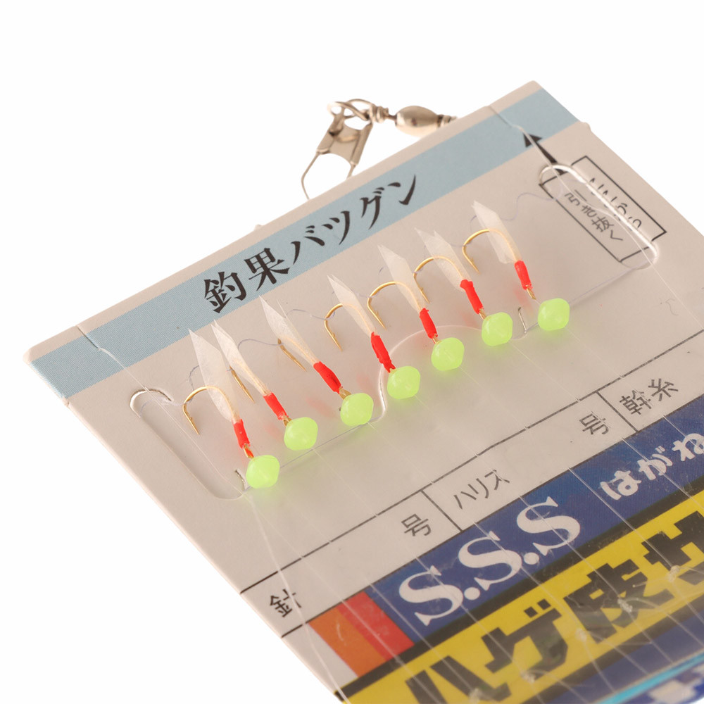 Buy Okan Japanese Sabiki Rig Red Flash 6 online at Marine-Deals.co.nz