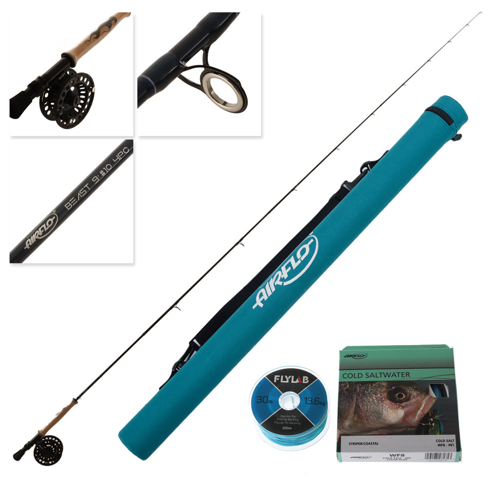 Buy Airflo Beast Fly Rod #10 and FlyLab Beast Fly Reel 9/10 Combo ...