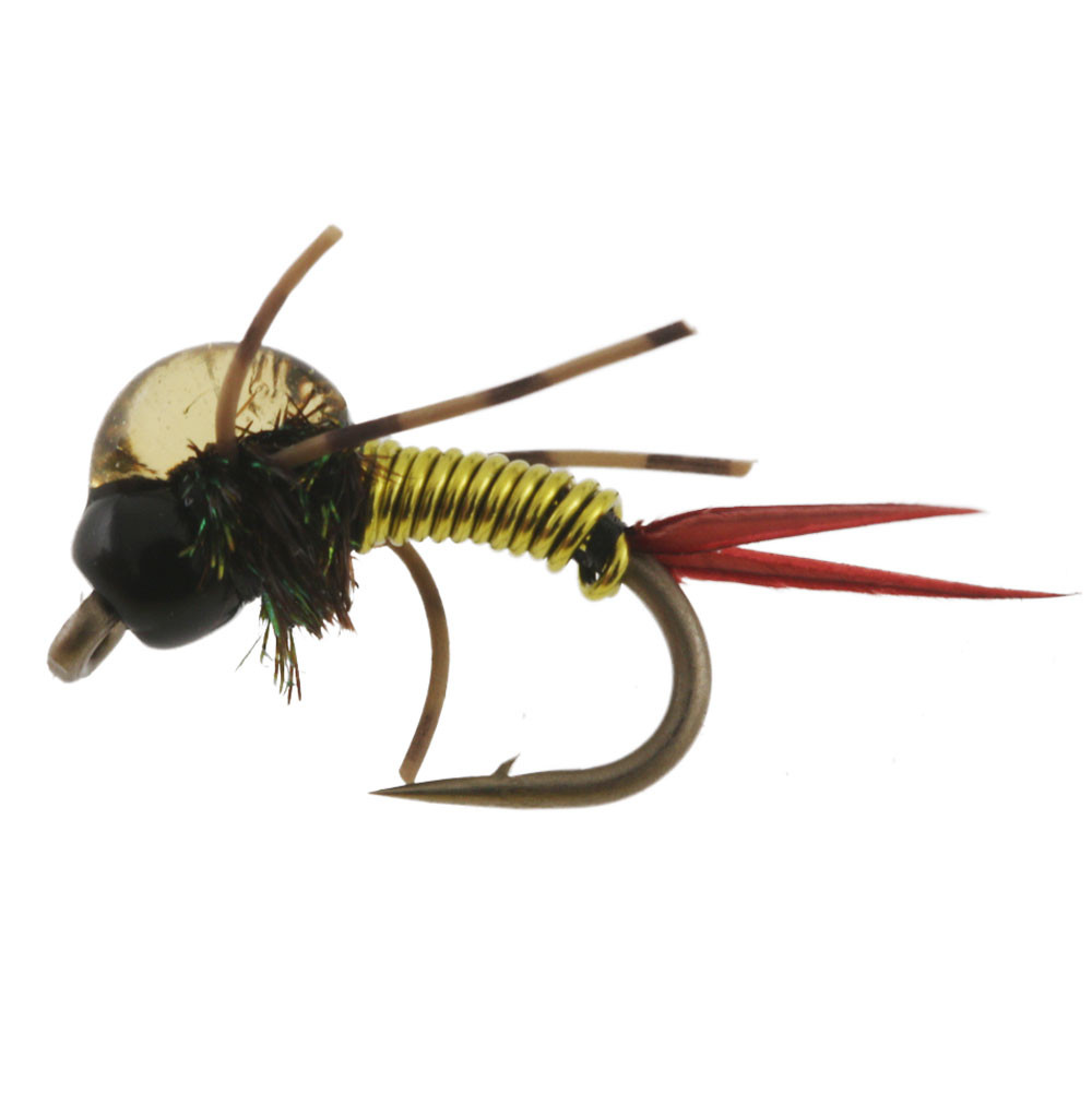 Buy Manic Tackle Project Tungsten RL Copper Micro Bob Fly Chartreuse ...