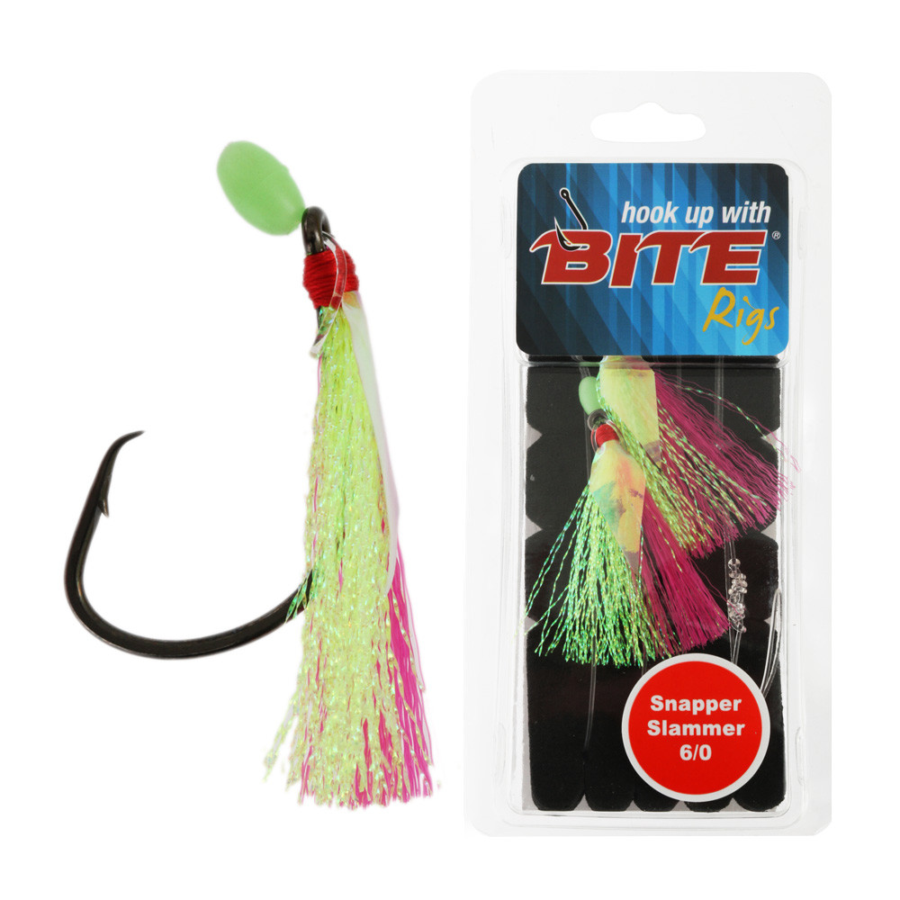 Bite Snapper Slammer 2H Flasher Rig - Flasher Rigs - Flashers & Pre ...