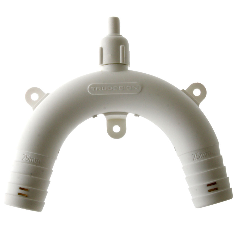 Buy TruDesign Vented Loop 25mm White online at Marine-Deals.co.nz