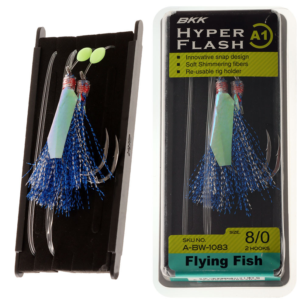 Buy BKK Hyper Flash Flasher Rig A1 Flying Fish 8/0 online at Marine-Deals.co.nz