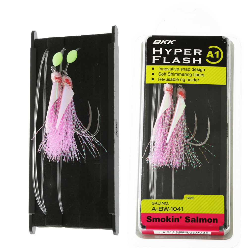 Buy BKK Hyper Flash Flasher Rig A1 Smokin Salmon online at Marine-Deals.co.nz