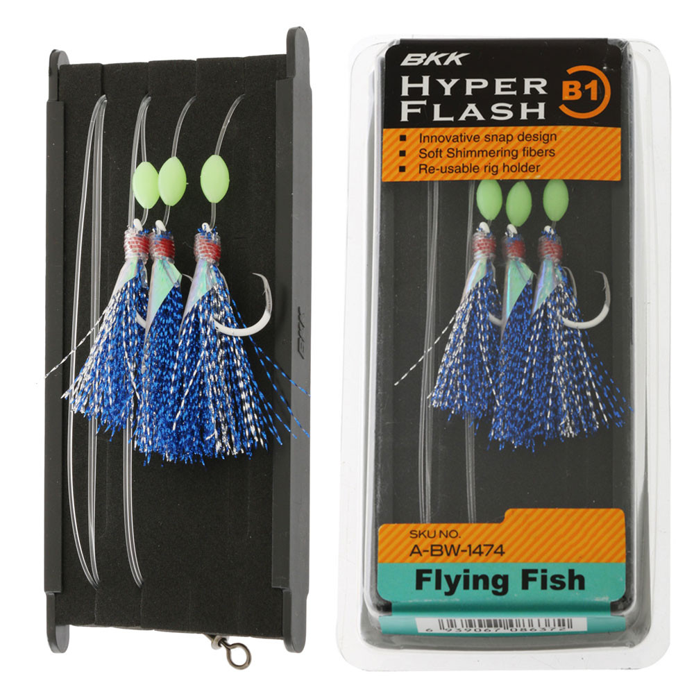 Buy BKK Hyper Flash Flasher Rig B1 Flying Fish 1/0 online at Marine ...