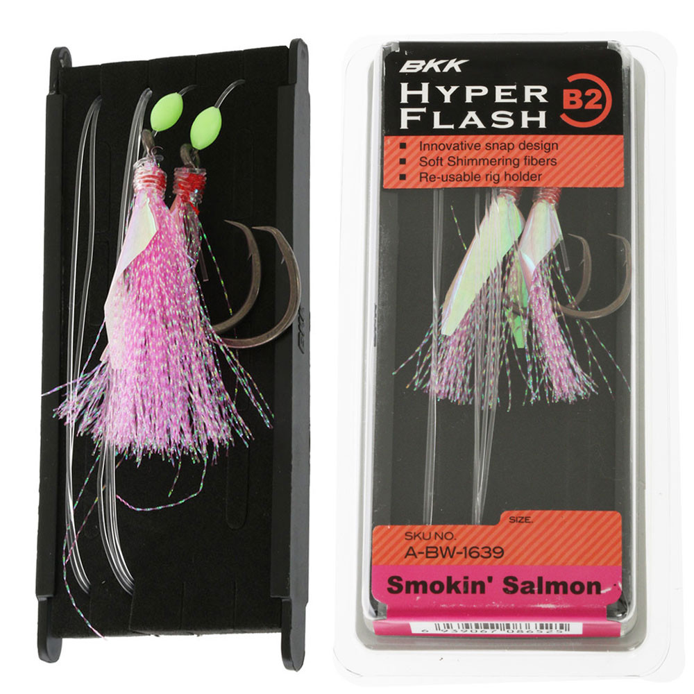 Buy BKK Hyper Flash Flasher Rig B2 Smokin Salmon online at Marine-Deals.co.nz