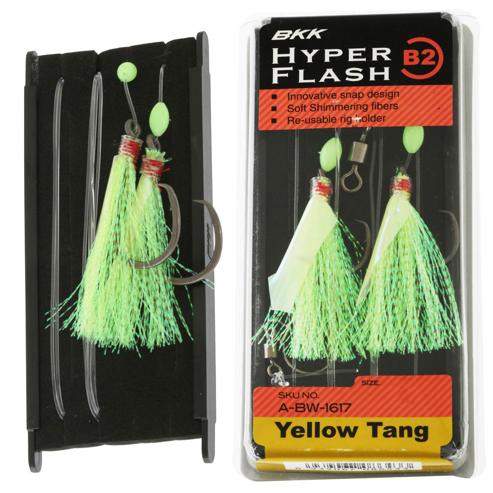 Buy BKK Hyper Flash Flasher Rig B2 Yellow Tang online at Marine-Deals.co.nz