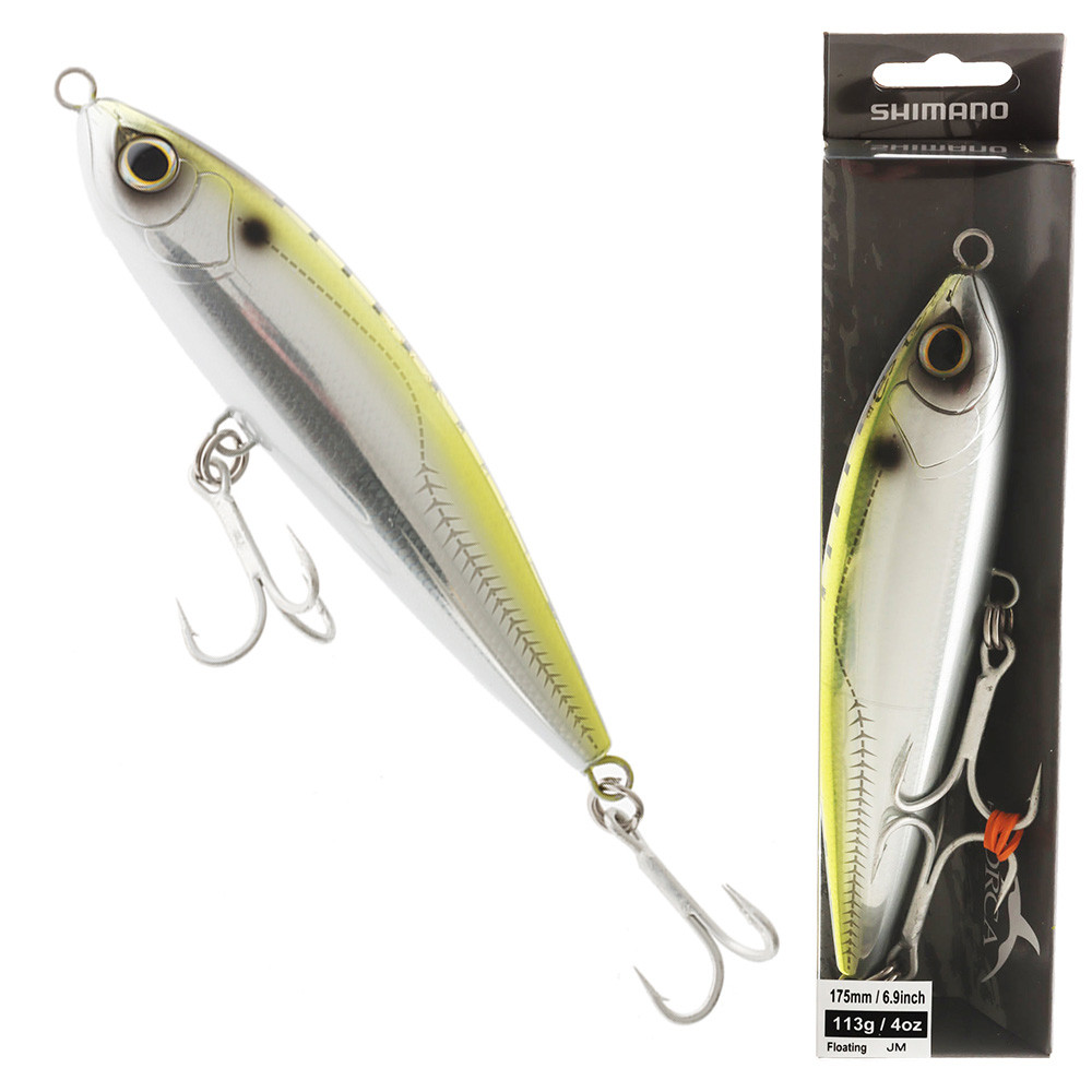 Buy Shimano HD Orca Floating Stickbait 175mm 113g Jack Mackerel online ...