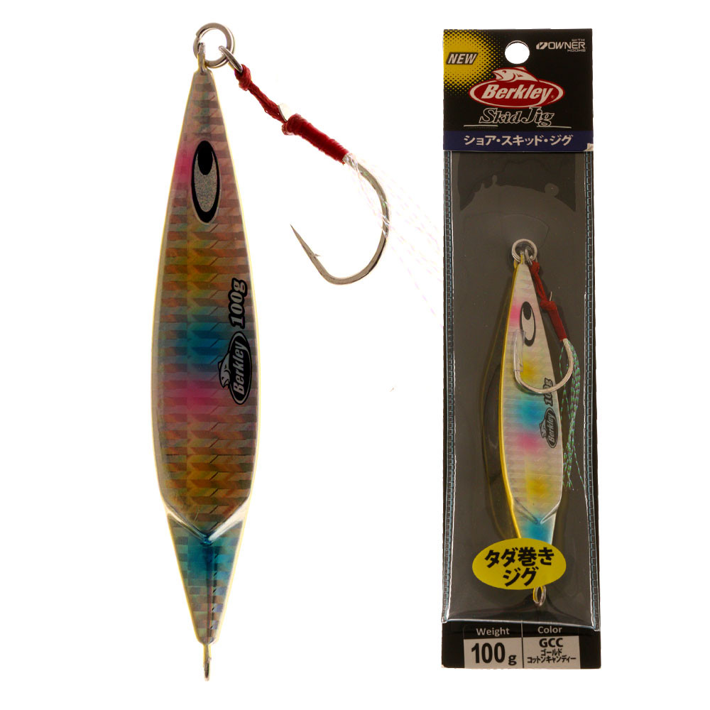 Buy Berkley Skid Slow Pitch Jig 100g Gold Silver online at Marine-Deals.co.nz