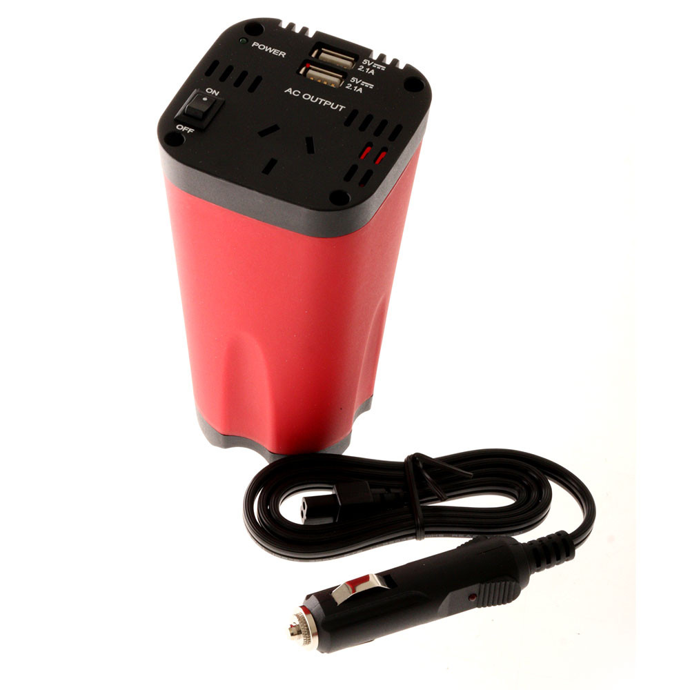 Buy 150W Cup-Holder Inverter with Dual USB Charging online at Marine ...
