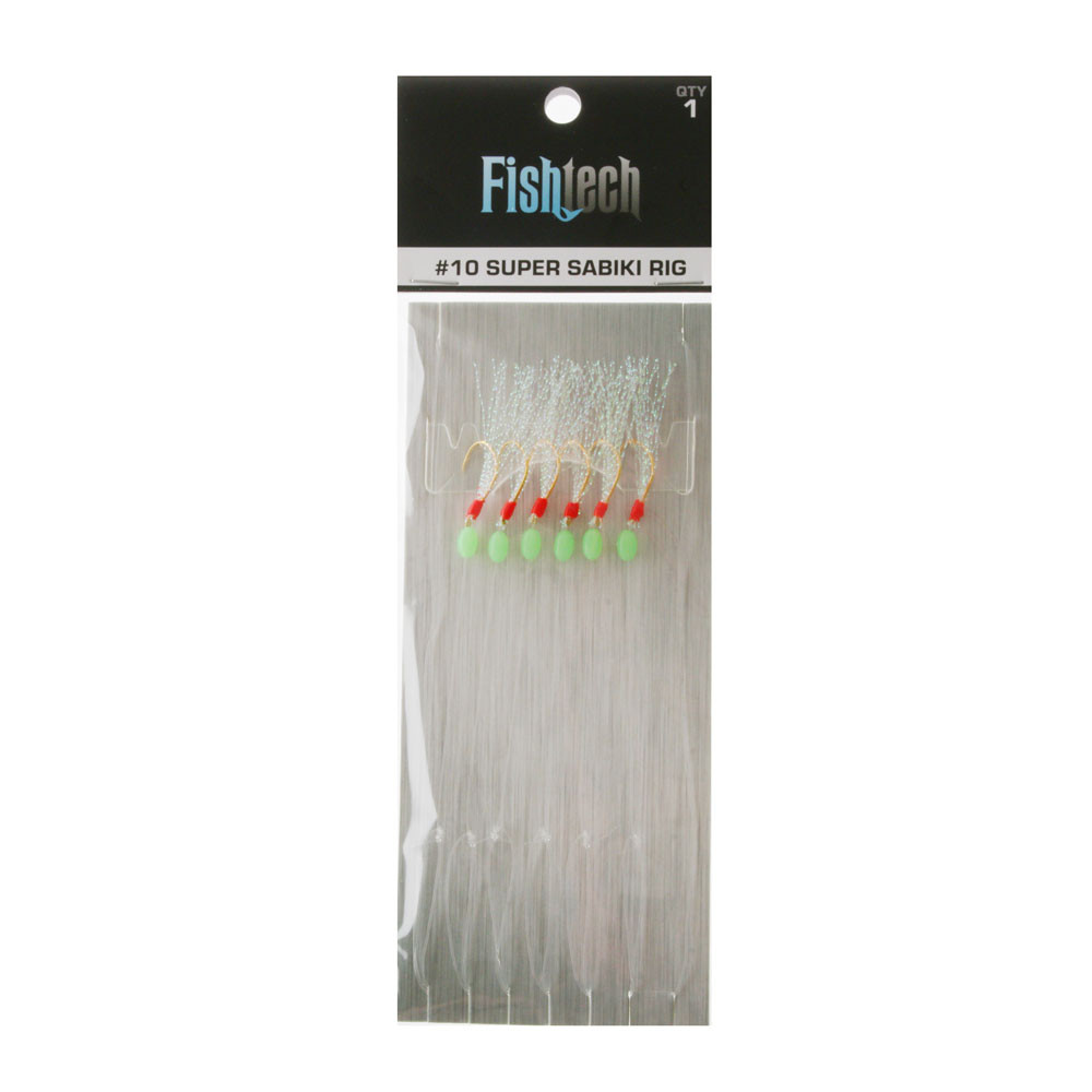 Buy Fishtech Super Sabiki Rig #10 online at Marine-Deals.co.nz