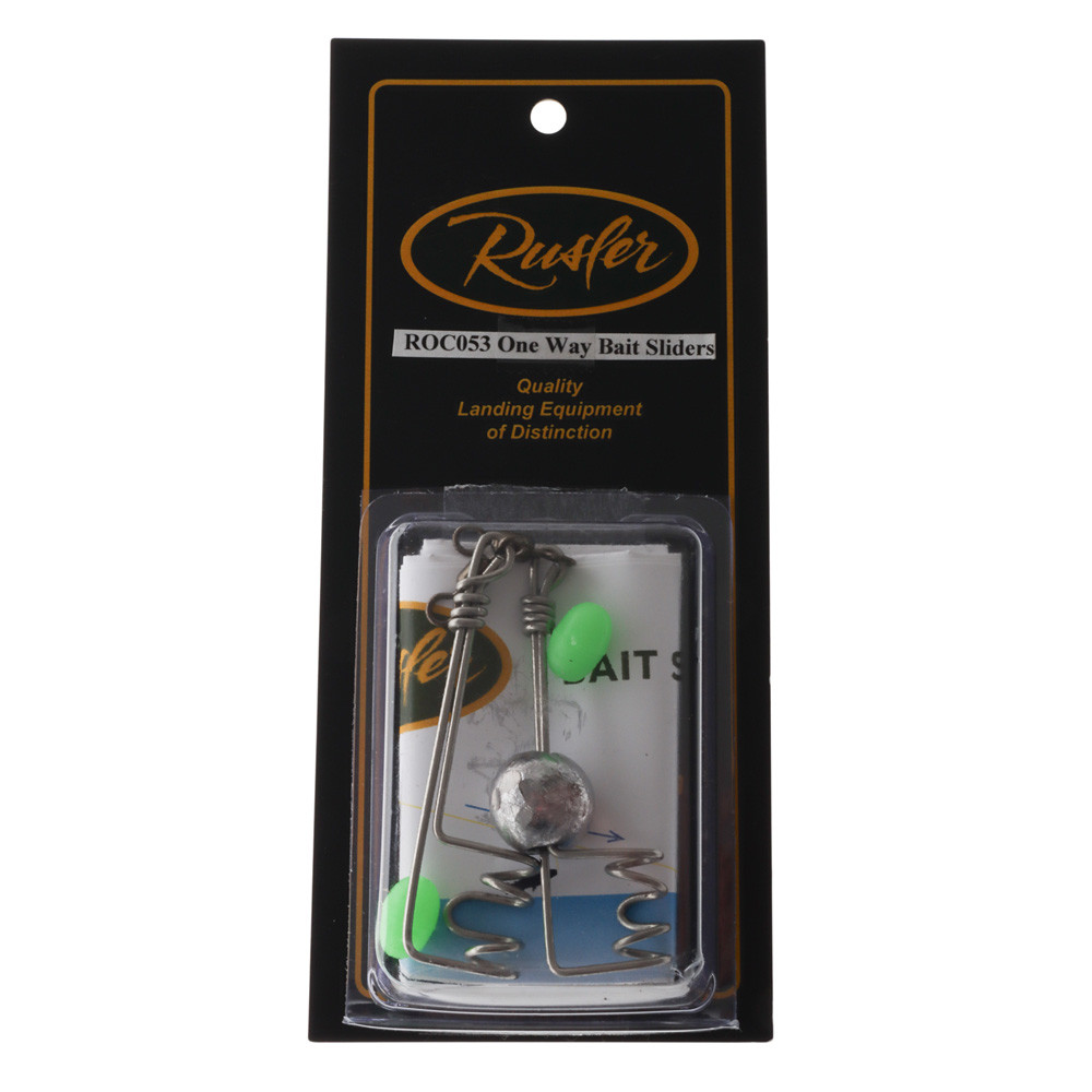 Buy Rusler Fishing One-Way Bait Slider Qty 2 online at Marine-Deals.co.nz