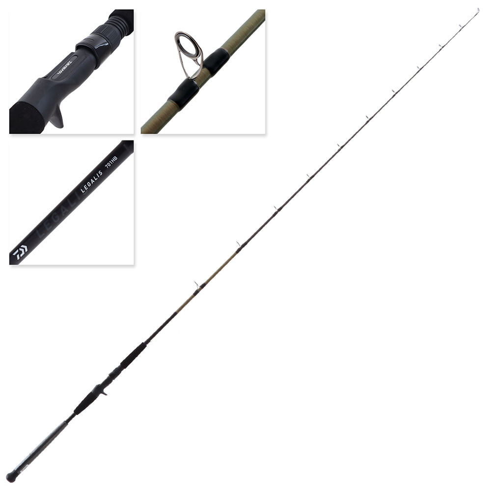 Buy Daiwa Legalis Overhead Boat Rod 7ft 6-10kg 1pc online at Marine ...