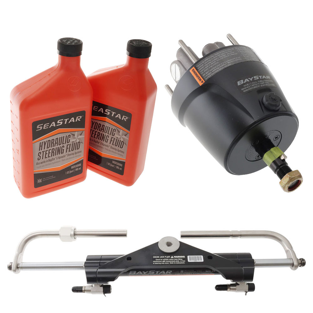 Buy BayStar Front Mount Hydraulic Steering Kit online at Marine-Deals.co.nz