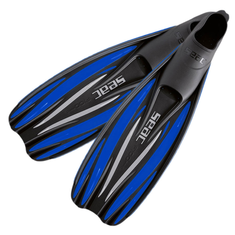 Buy Seac F-100 Pro Full Foot Dive Fins Blue US6-6.5 online at Marine ...