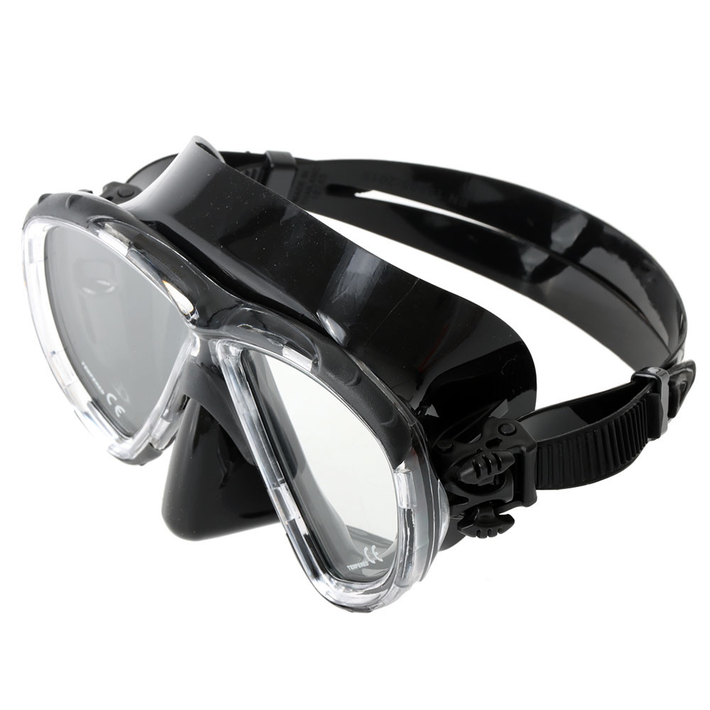 Atlantis Quest M12 Dive Mask Silicone Black - Masks - Masks ...