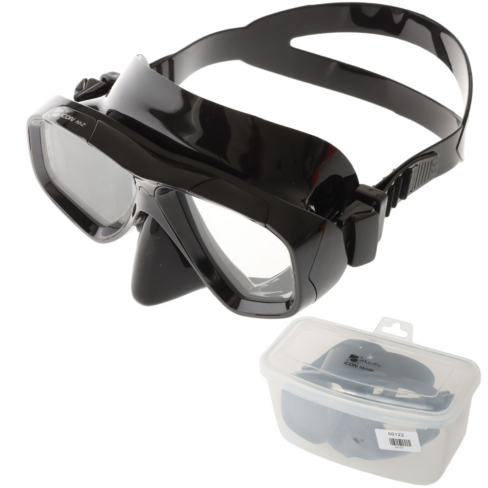 Atlantis Icon M2 Silicone Dive Mask Black/Black - Masks - Masks ...