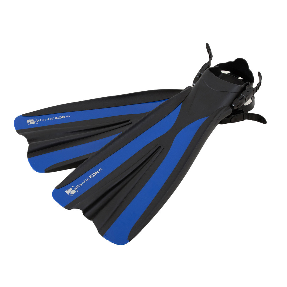 Buy Atlantis Icon F1 Fins Dive Blue online at Marine-Deals.co.nz