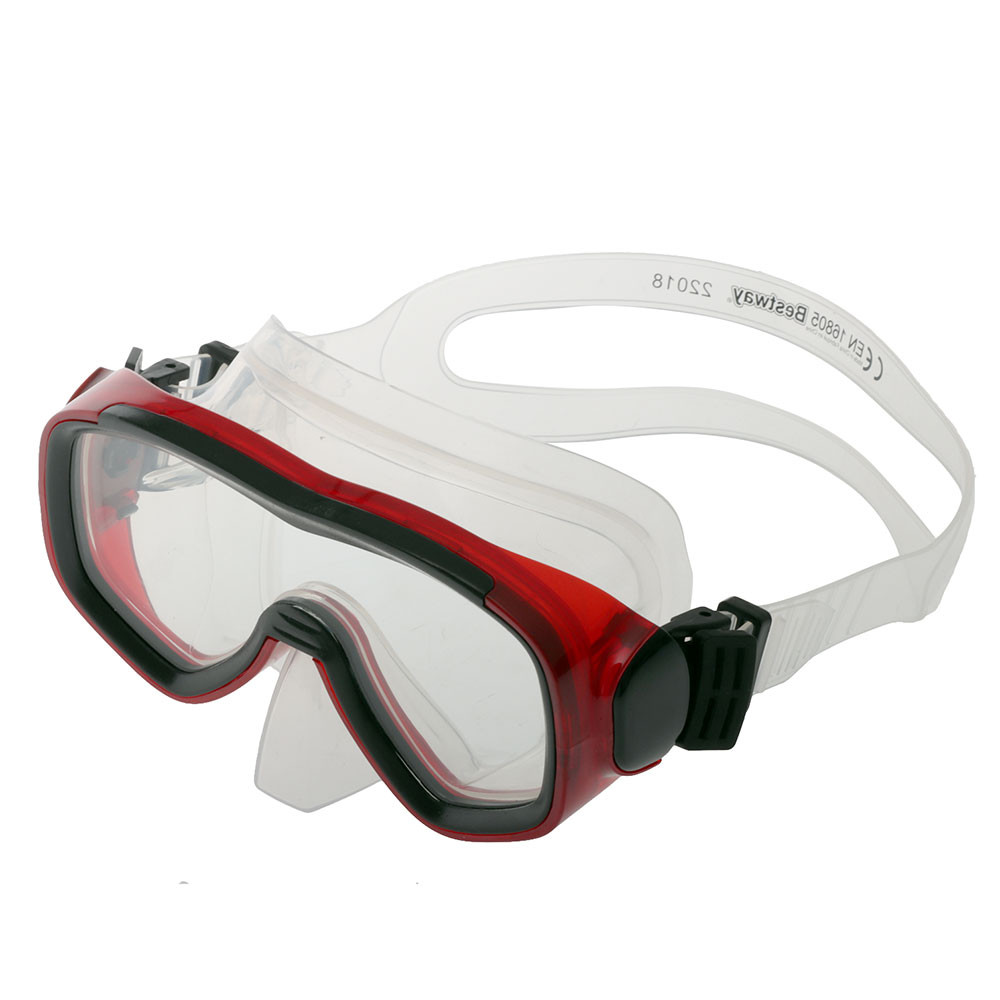 Buy Hydro-Pro XR-20 Adult Dive Mask Red online at Marine-Deals.co.nz