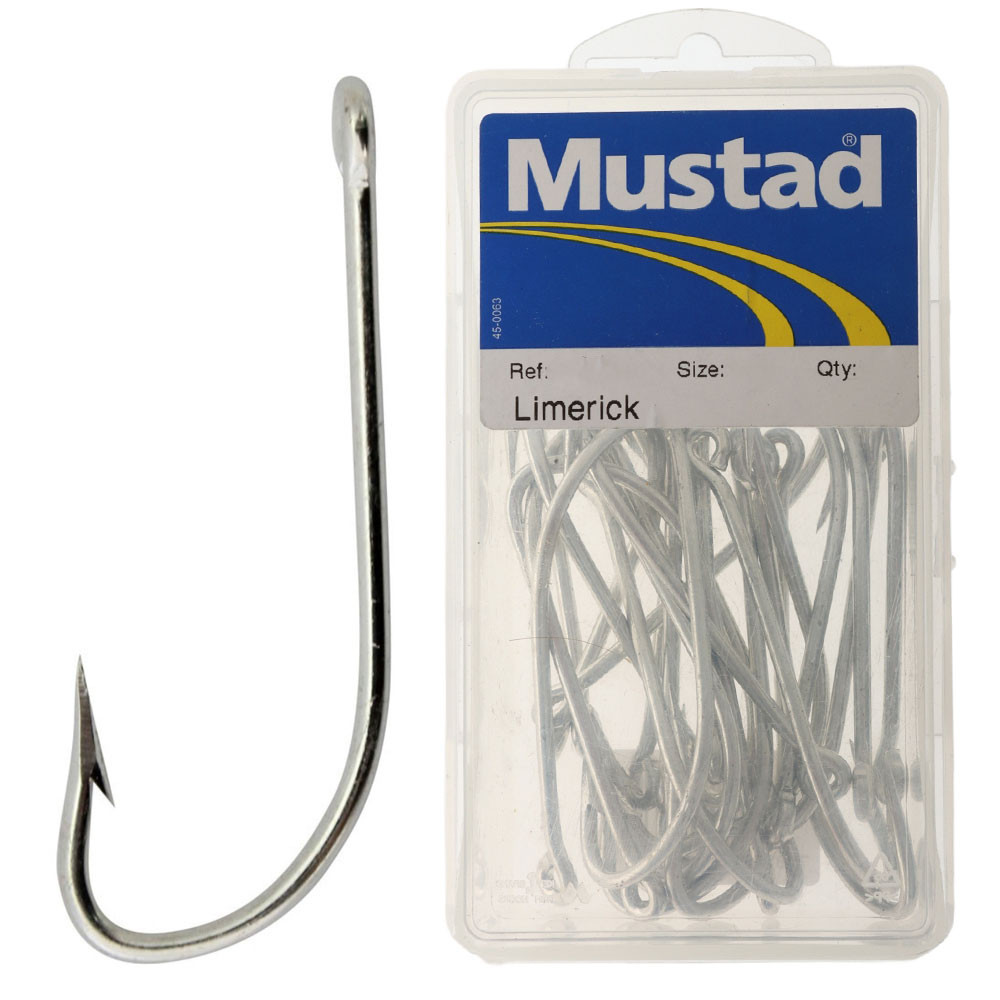Buy Mustad 8260D Super Fine Limerick Hooks online at Marine-Deals.co.nz