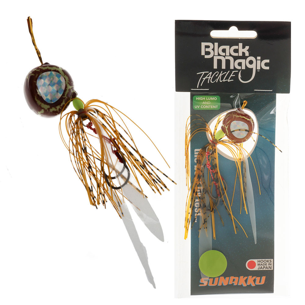 Black Magic Sunakku Slider Slow Jig 100g Choconana - Slow Jigs / Inchiku - Jigs & Lures - Fishing