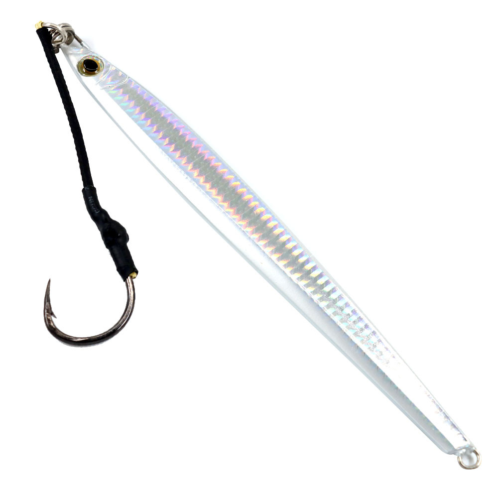 Zest Hardy Long Jig 160g White - Jigs - Jigs & Lures - Fishing