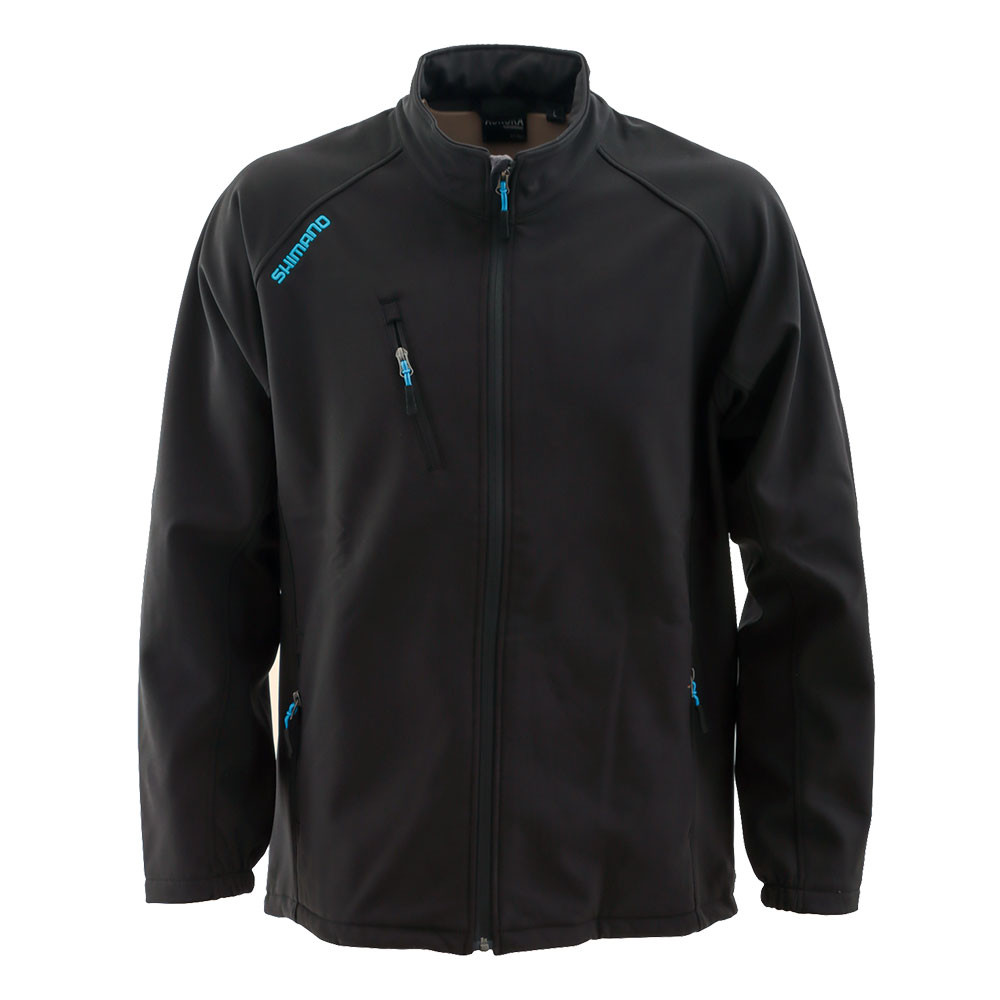 Buy Shimano Softshell Jacket Black XL online at Marine-Deals.co.nz