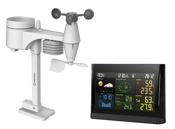 Buy Digitech Wireless Weather Station with Colour LCD online at Marine ...