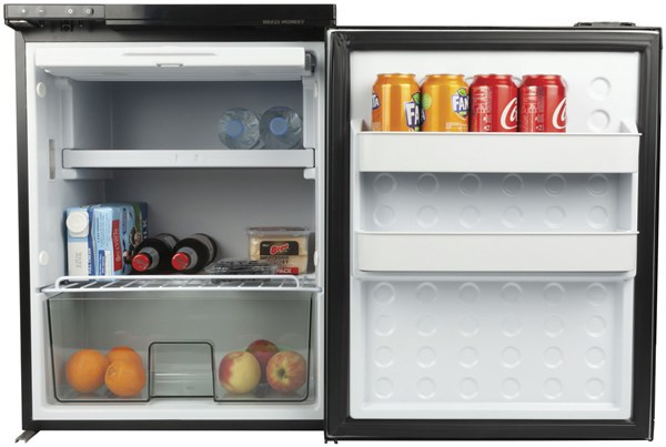 Buy Brass Monkey Caravan Fridge/Freezer 65L 12V online at Marine-Deals ...
