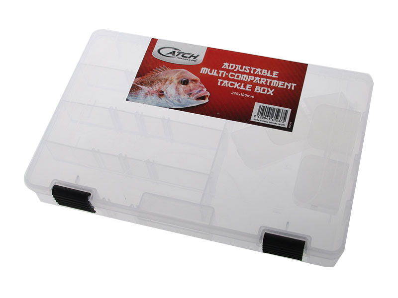 Buy Catch H473 Adjustable Multi-Compartment Tackle Box online at Marine ...