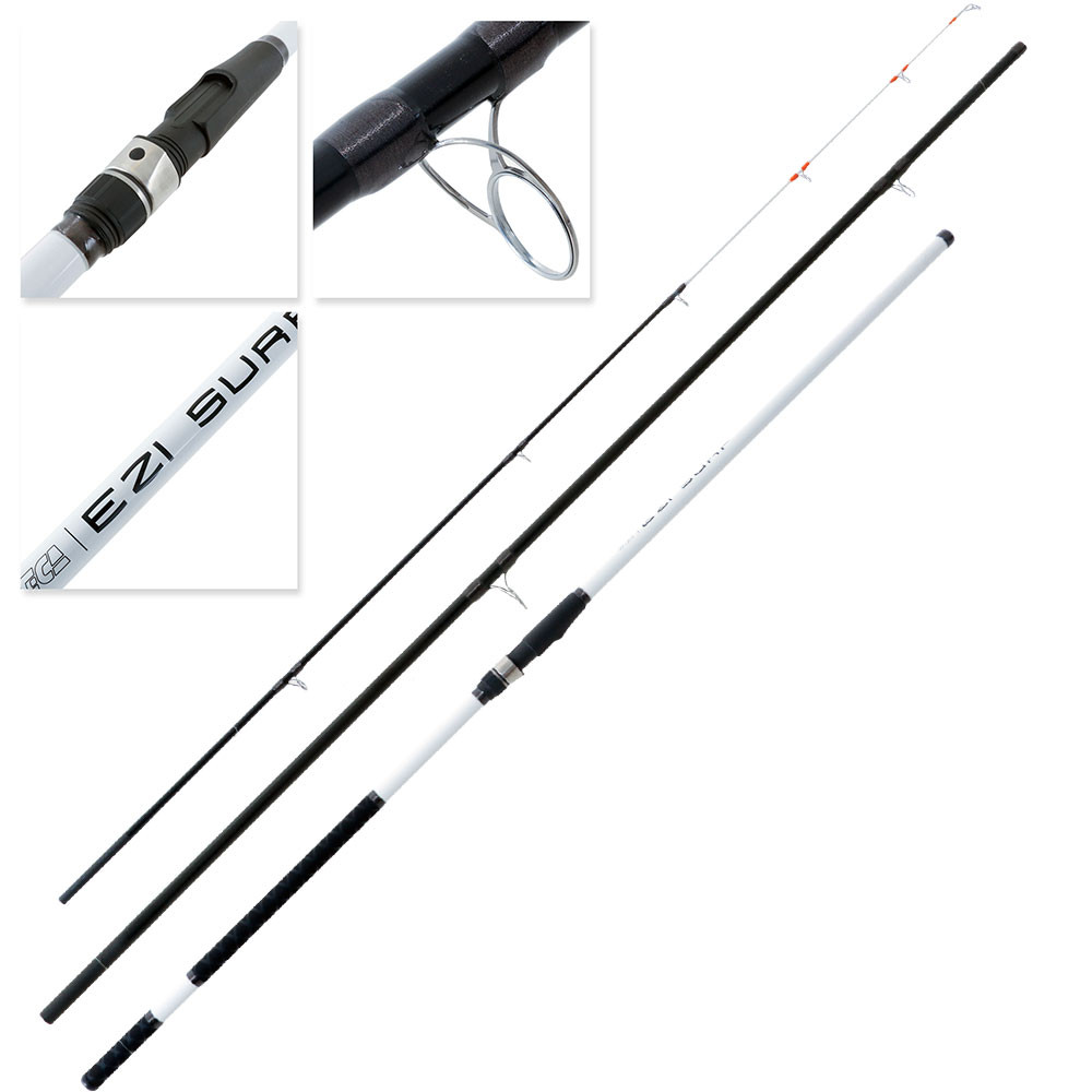 Buy TiCA Ezi-Surf Spinning Surf Rod 14ft 100-200g 3pc online at Marine ...