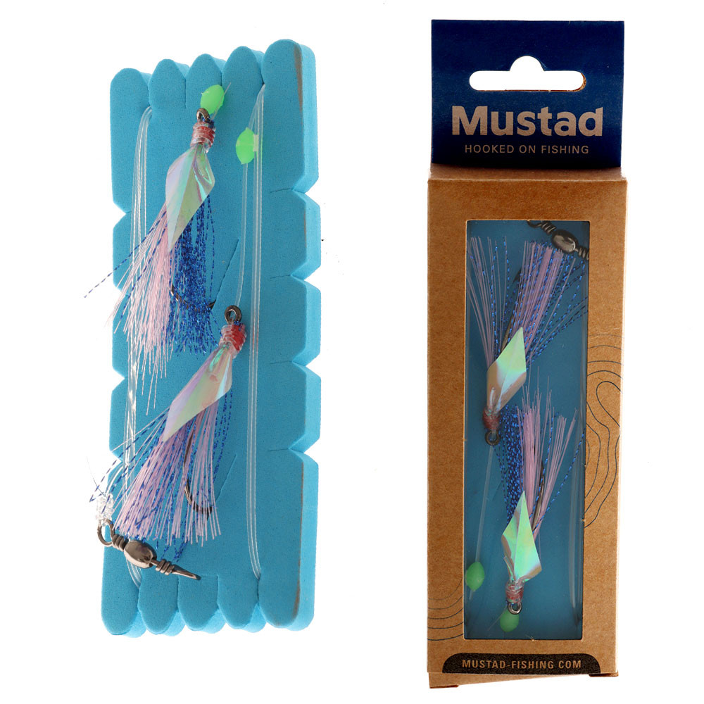 Buy Mustad UltraPoint Penetrator Flasher Rig Pink Blue online at Marine ...