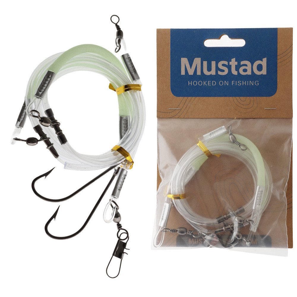 Buy Mustad Heavy Duty Cod Rig Lumo/Green 6/0 online at Marine-Deals.co.nz
