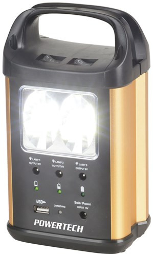 Buy Powertech Solar Rechargeable LED Light Kit online at Marine-Deals.co.nz