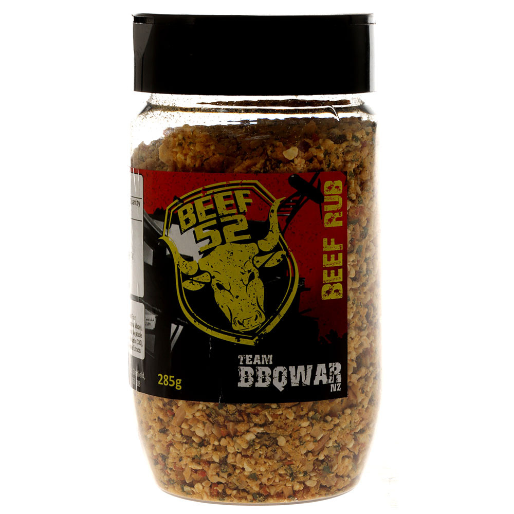 Buy Team BBQWAR Beef 52 Rub 285g online at Marine-Deals.co.nz