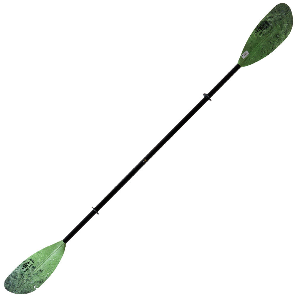 Buy Carlisle Predator Fiberglass Kayak Paddle 2pc Lime Camo online at ...