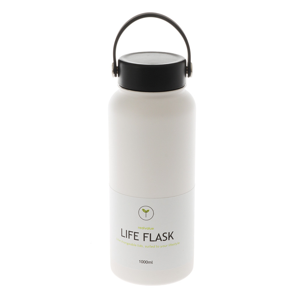 Buy Real Value Life Flask Insulated Water Bottle 1000ml online at ...