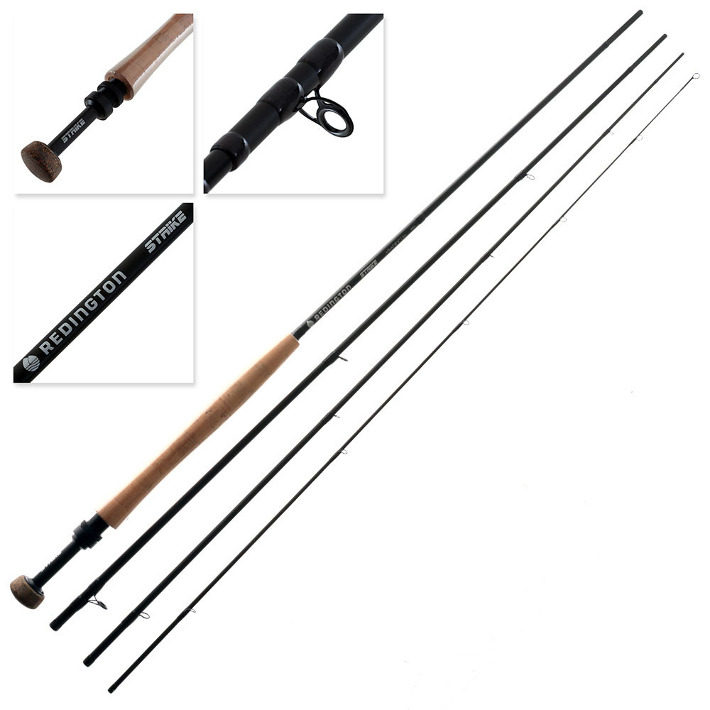 Buy Redington STRIKE Euro Nymph Fly Rod 10ft 6in 3WT 4pc online at Marine-Deals.co.nz