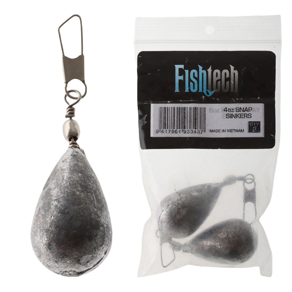 Buy Fishtech Snap On Sinker online at Marine-Deals.co.nz