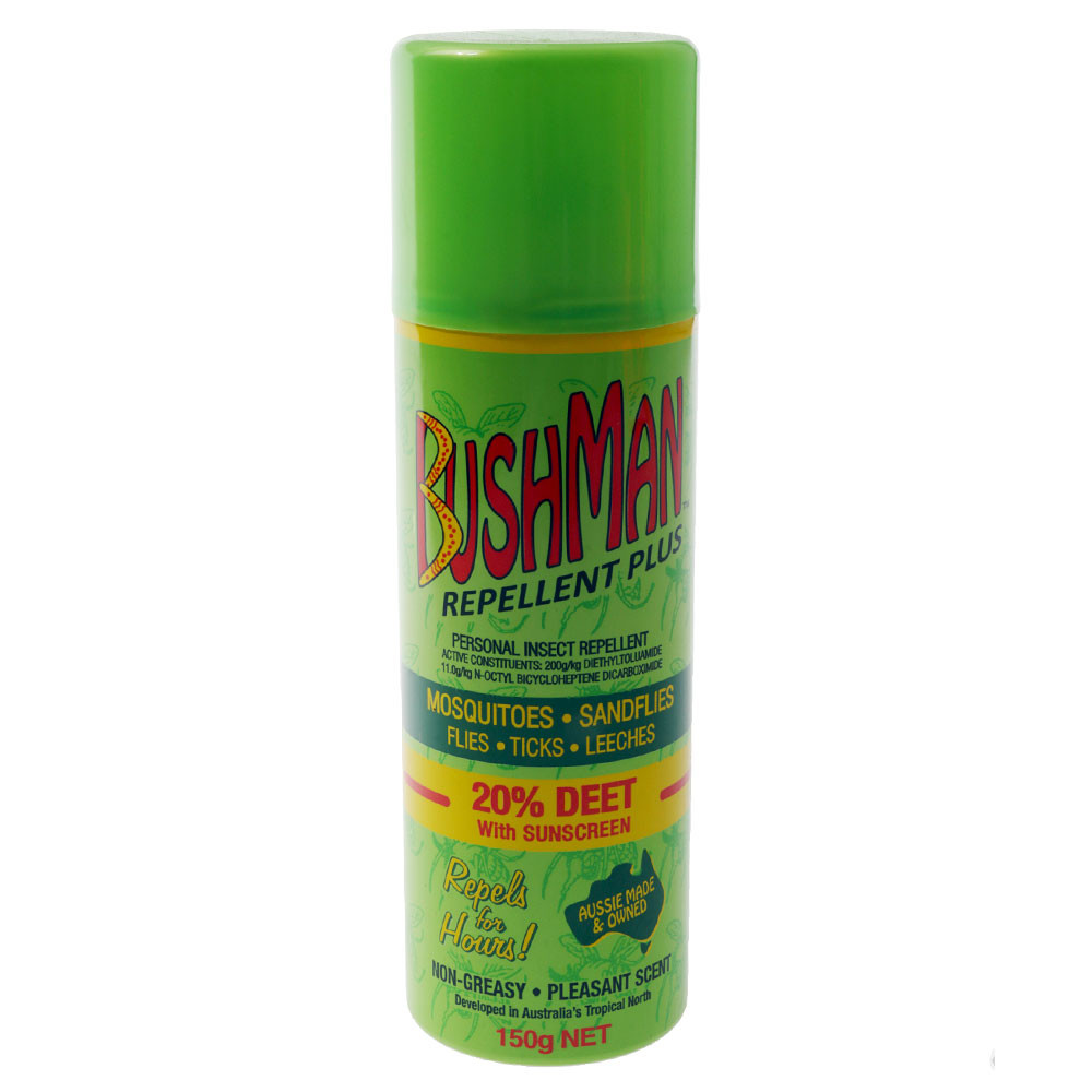Buy Bushman Plus Insect Repellent Aerosol Spray 150g online at Marine ...