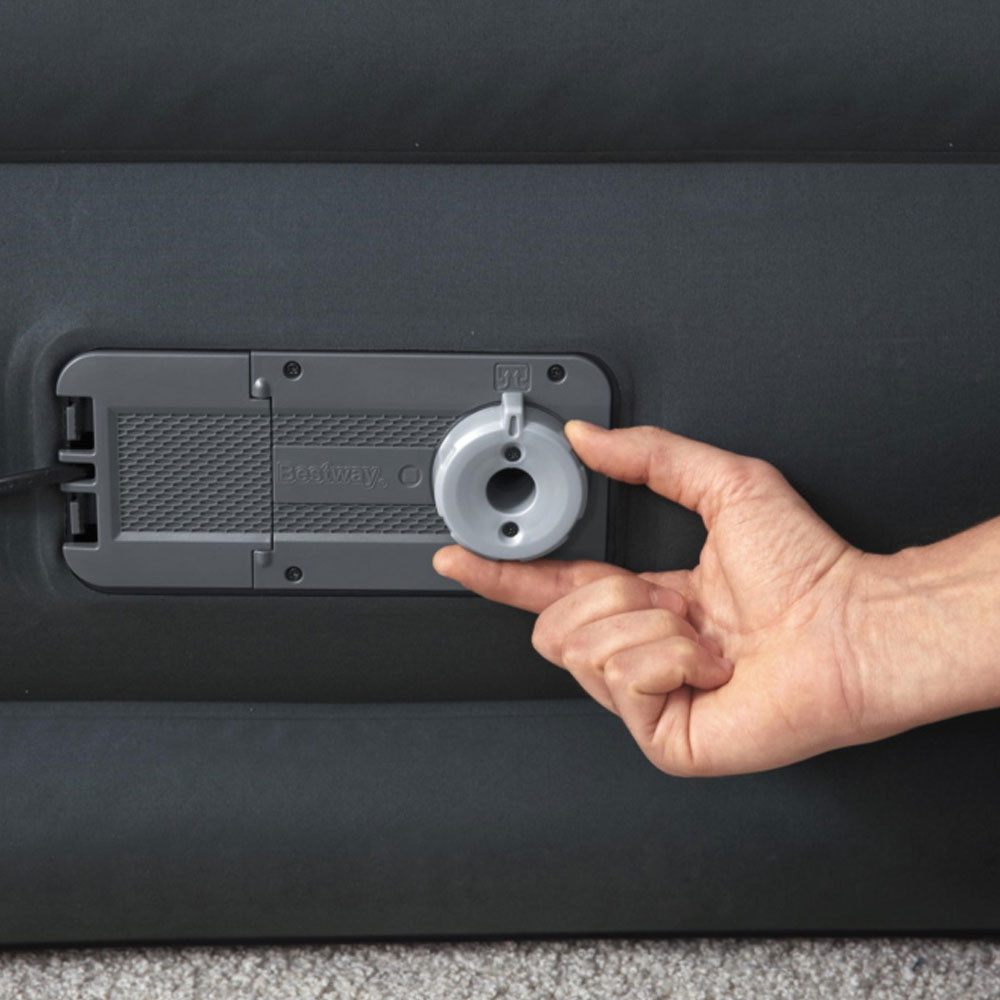 Buy Bestway Fortech Snuggable Top Queen Airbed with Built-In AC Pump ...