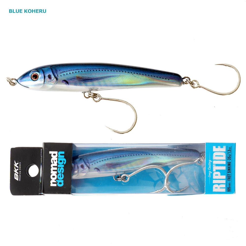 Nomad Design Riptide Fast Sink Stickbait 105mm - Stickbaits - Poppers ...