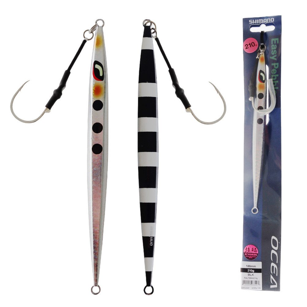 Shimano Ocea Easy Pebble Jig 290g Black Lumo - Jigs - Jigs & Lures ...
