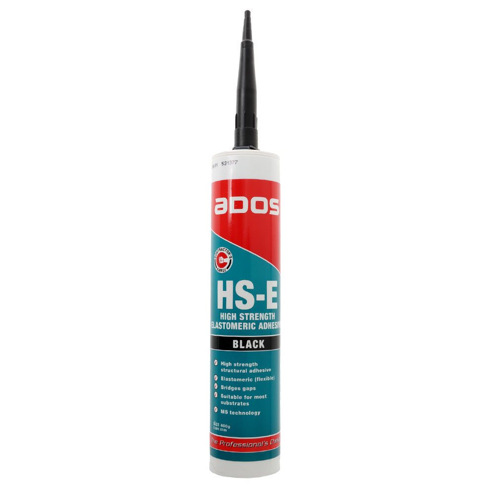 Buy ADOS HS-E High Strength Elastomeric Adhesive 400g Black online at ...