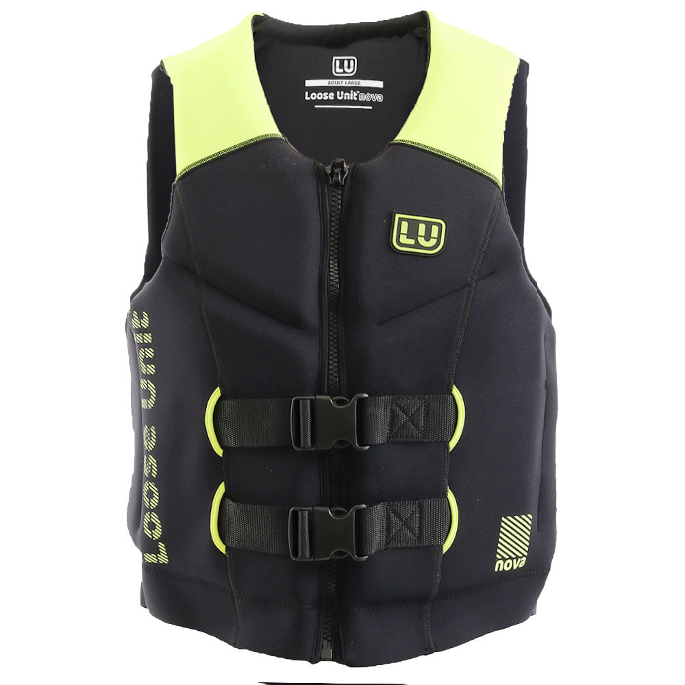 Loose Unit Nova Neoprene Watersports Level 50 Life Vest Hi-Viz Yellow ...