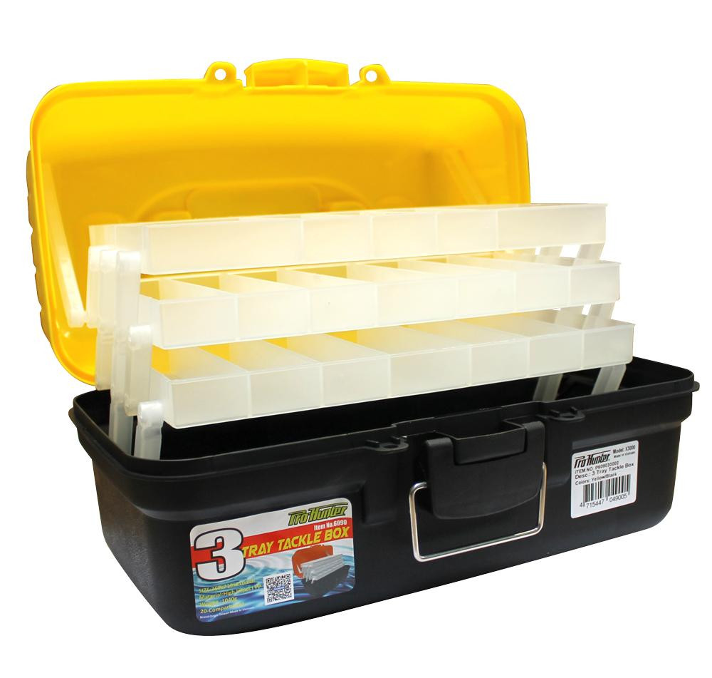 Buy Pro Hunter 3-Tray Tackle Box online at Marine-Deals.co.nz