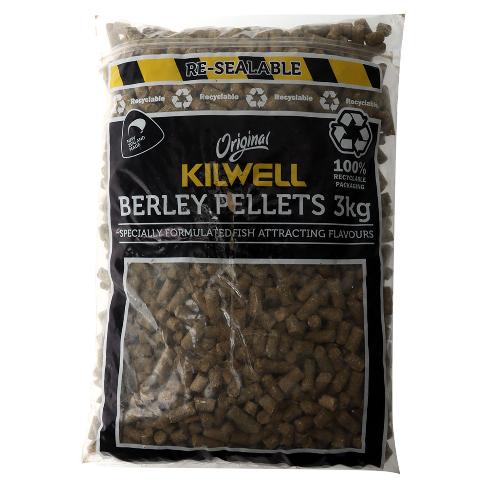 Buy Kilwell Original Berley Pellets 3kg online at Marine-Deals.co.nz